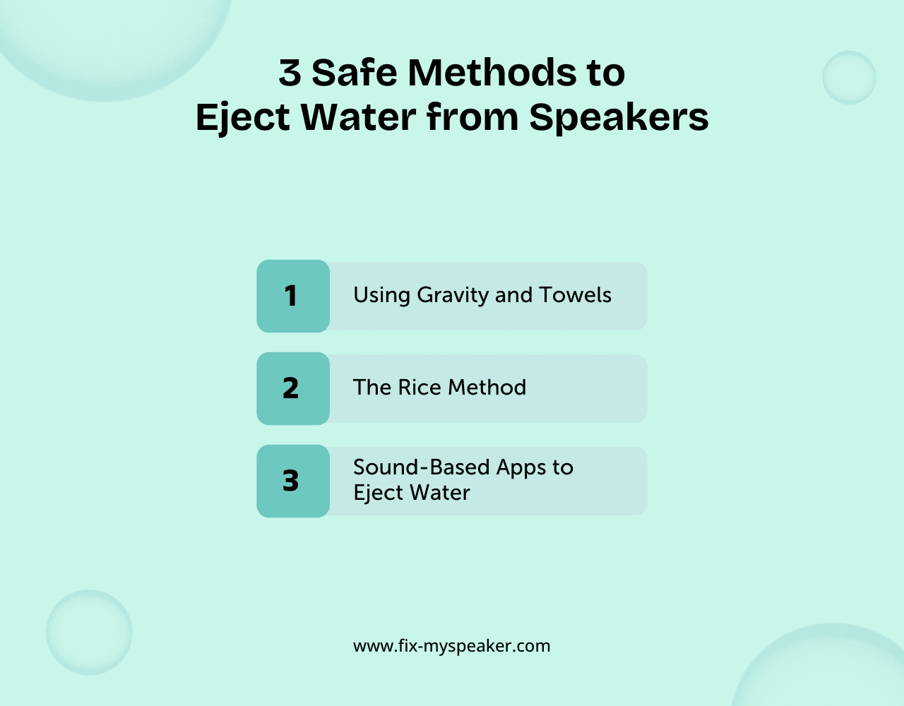 Eject Water from Speaker: Expert Advice to Restore Sound Quality