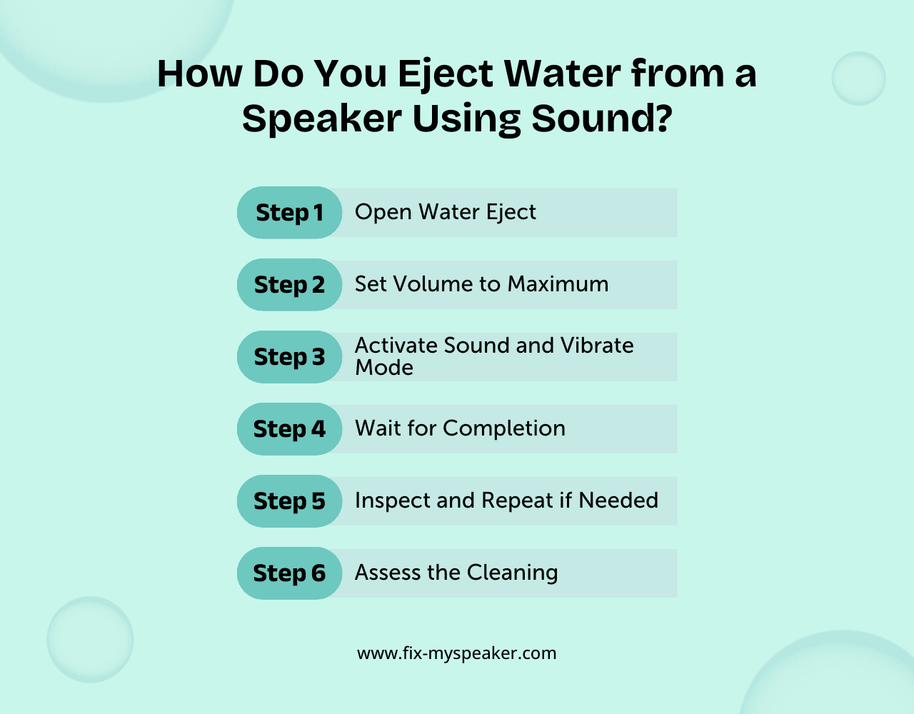 Eject Water from Speaker: Expert Advice to Restore Sound Quality