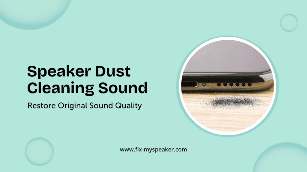 How to Use Speaker Dust Cleaning Sound | Maintain Your Audio Quality