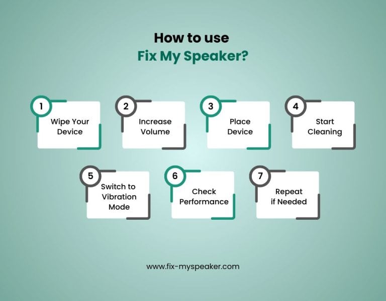 Fix My Speaker - Best Speaker Cleaner App | Eject Water & Dust